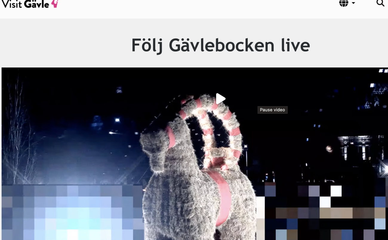 Bilder på att Gävlebocken brinner var falska – Travel Report